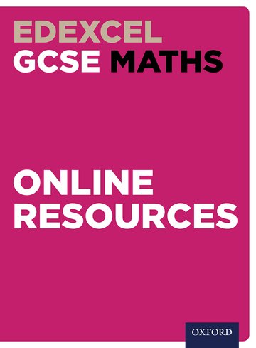Edexcel GCSE Maths Online Resources: Oxford University Press